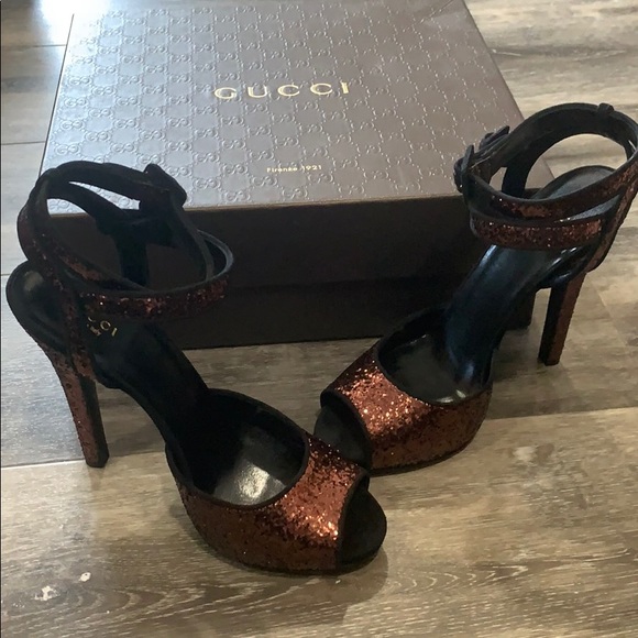 Gucci | Shoes | Gucci High Heel Sandals Size 85 | Poshmark